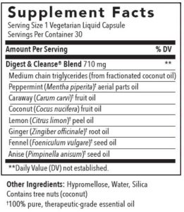 Digest & Cleanse – Essential Oil Sage